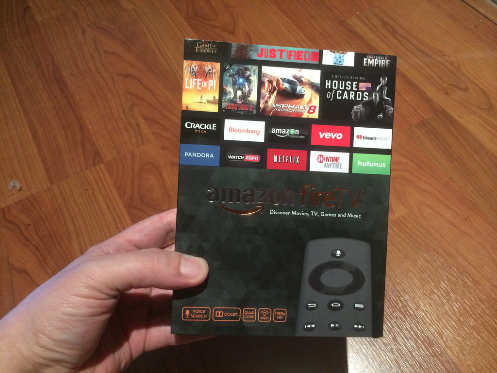 Unboxing the Amazon Fire TV - johnbiehler.com